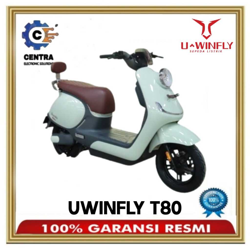 Jual Motor Listrik Uwinfly T80 Molis 60V20Ah 1200W GARANSI RESMI ...