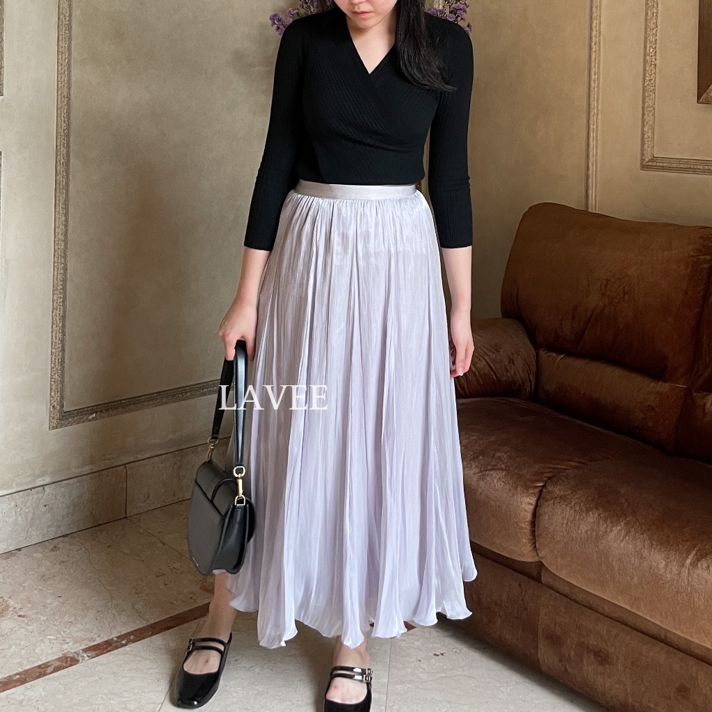 Jual LAVEE - Claudia Shimmer Skirt - LAVEE APPAREL / Rok Shimmer Maxi ...