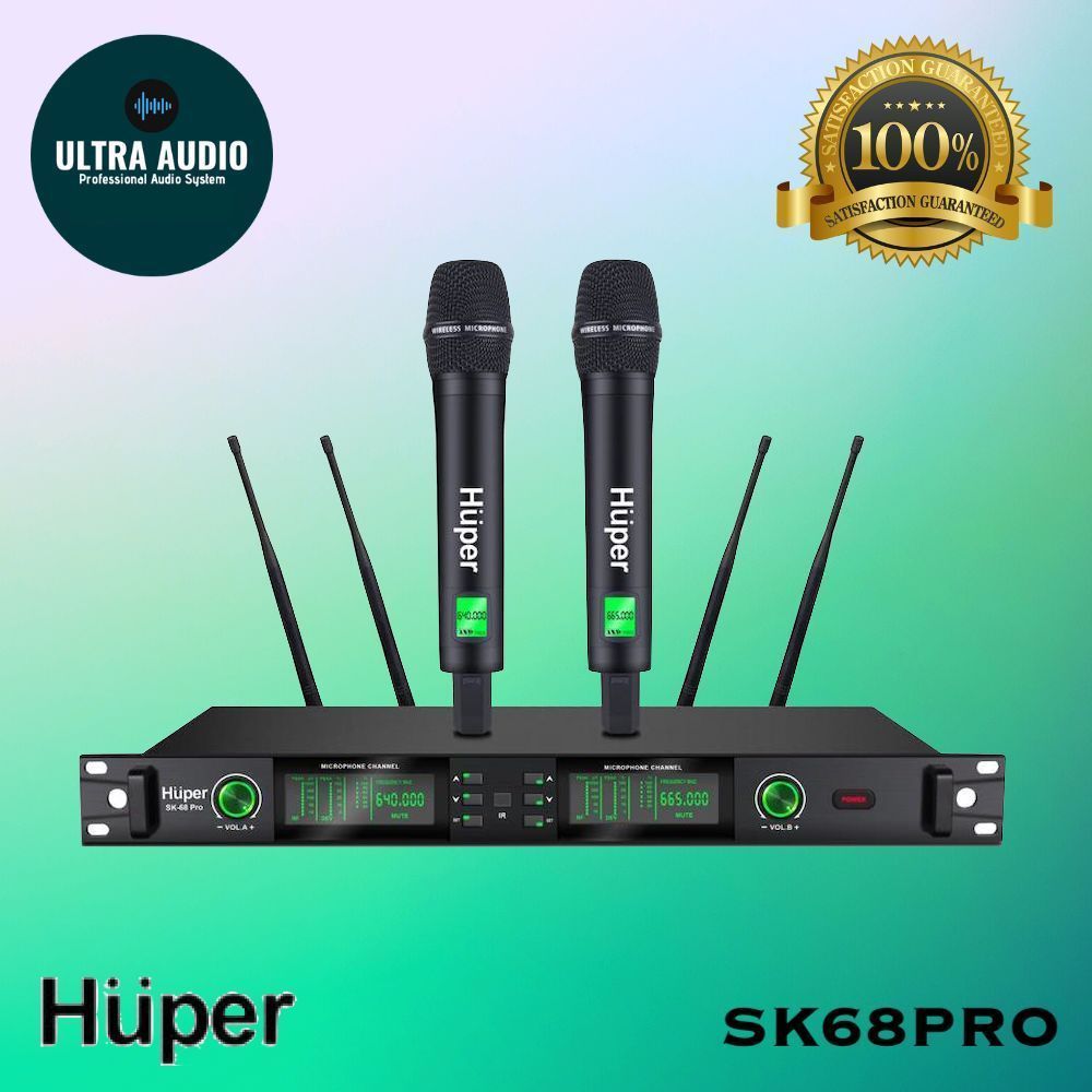 Jual HUPER SK68PRO / SK 68 PRO Wireless Microphone / Mic Set ORIGINAL ...