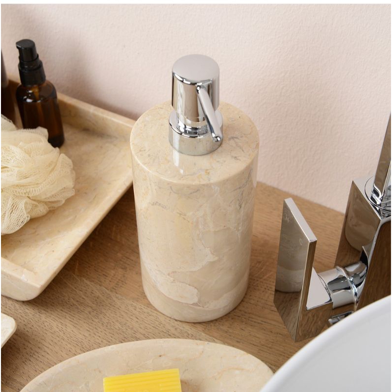 Jual tempat sabun cair batu marmer/dispenser batu marmer/200ML | Shopee ...