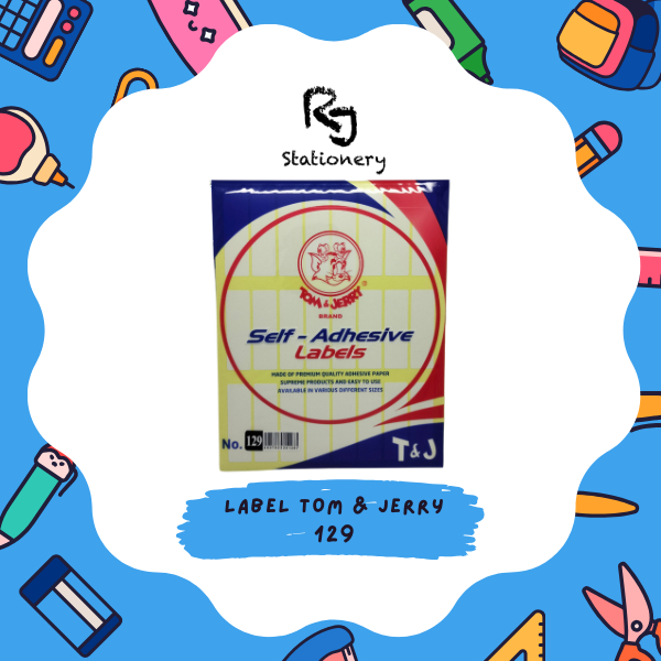 Jual Label Tom And Jerry / Label Nama / Stiker Label T&J/ Lebel T&J ...