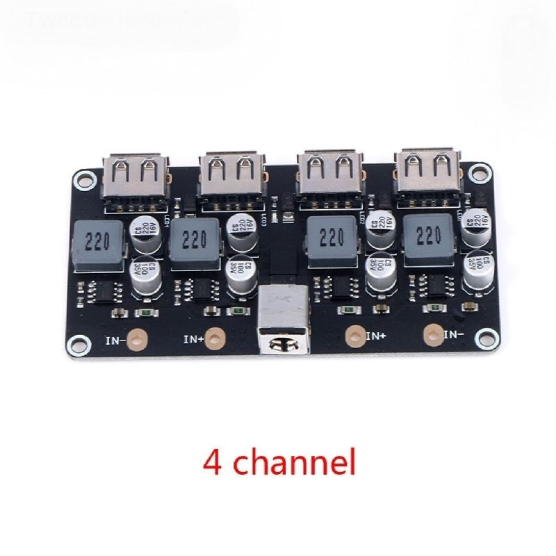 Jual Modul USB Fast Charger 5V 3.4A QC3.0 Charging Power Supply DC-DC ...