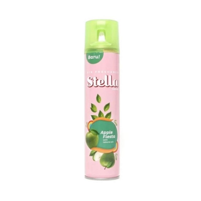 Jual stella air freshener aerosol apple fiesta 200ml | Shopee Indonesia