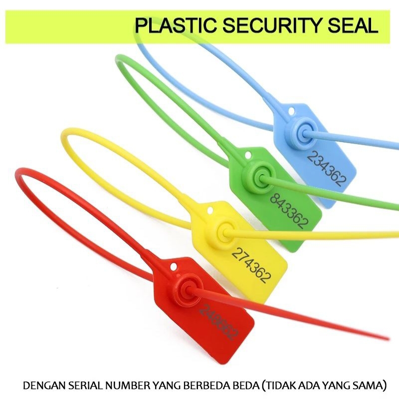 Jual Plastic security seal segel koper panel container trug bank ...