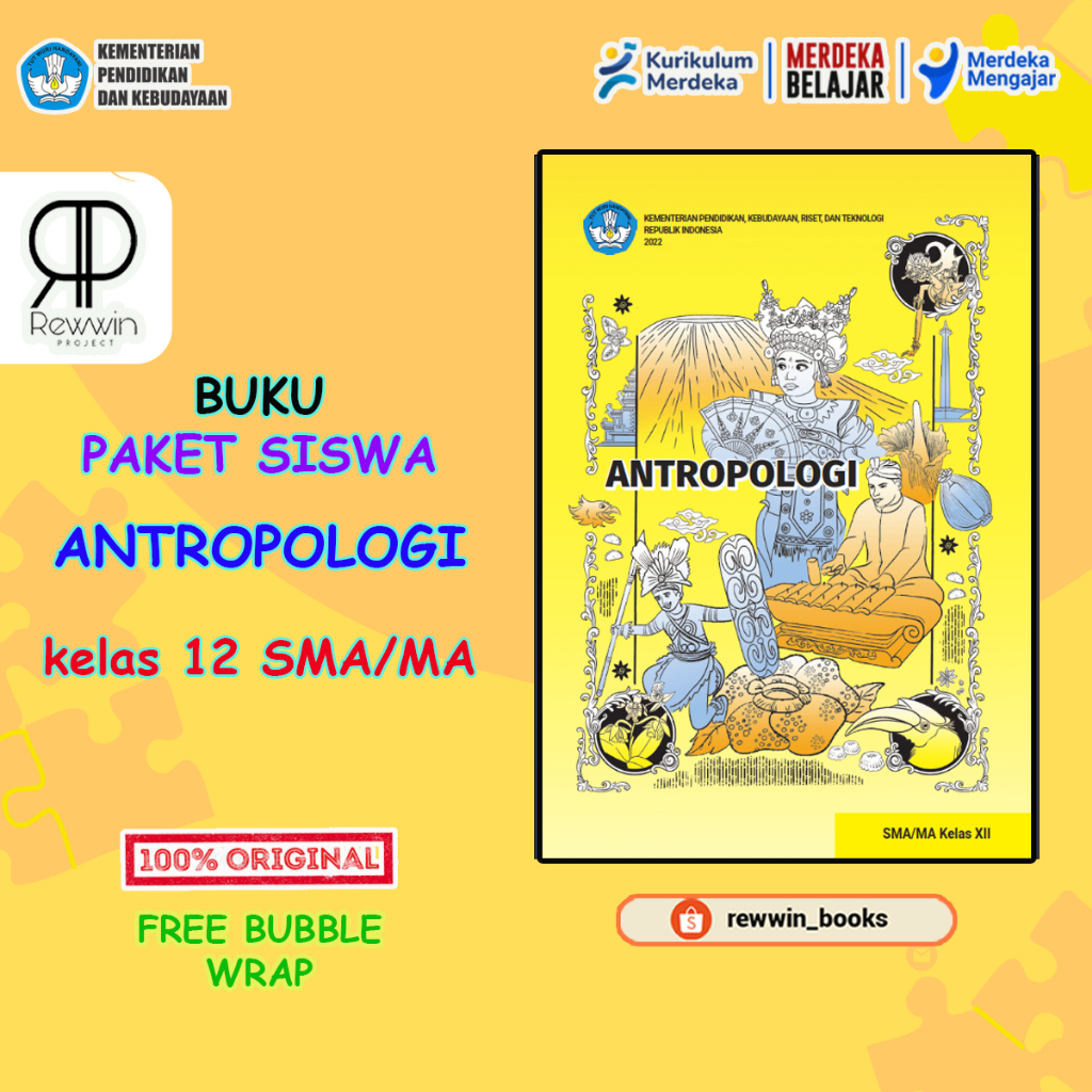 Jual Buku Siswa Antropologi Kelas 12 SMA/MA Kurikulum Merdeka | Shopee Indonesia