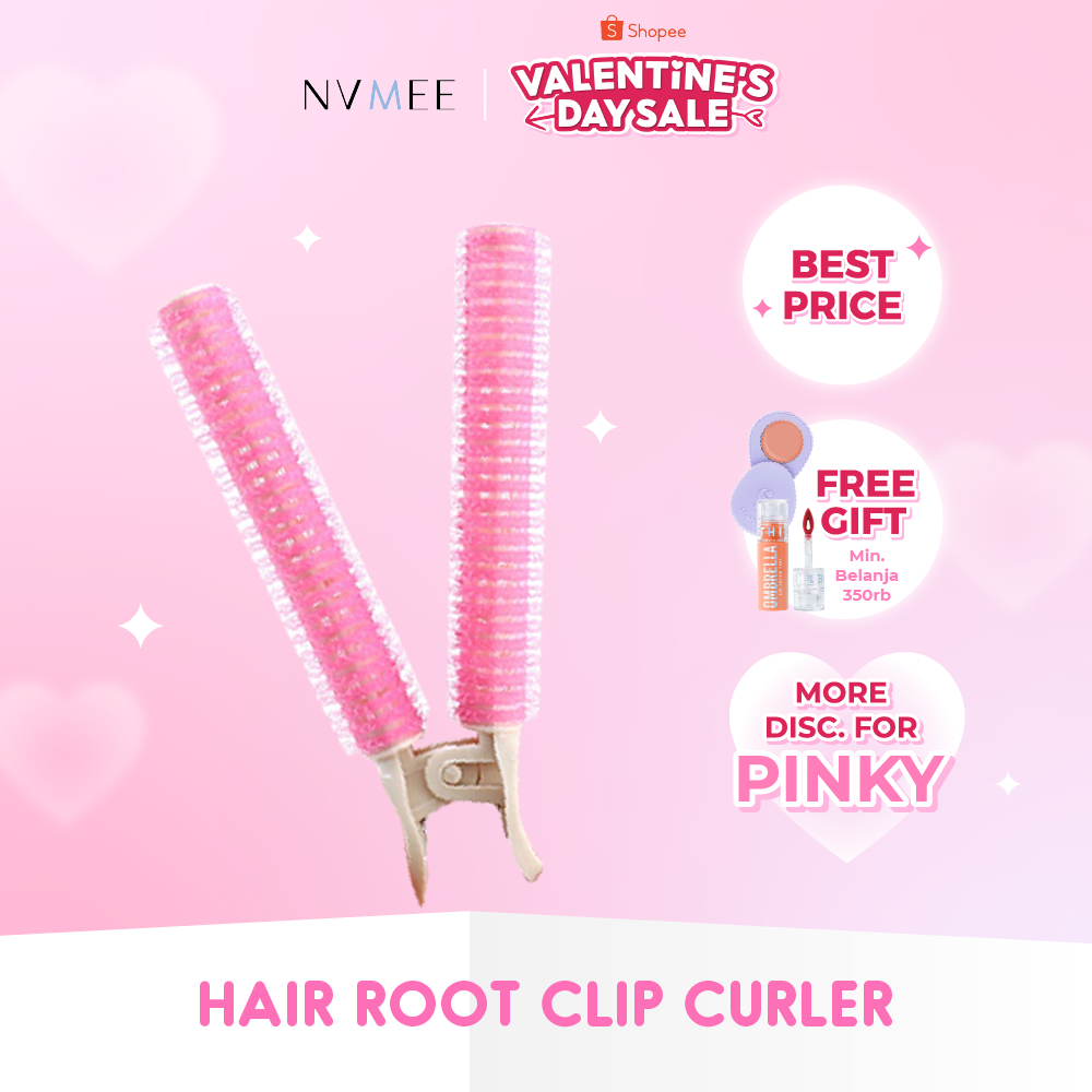 Jual NVMEE - Roll Rambut Jepit Untuk Poni / Hair Root Clip Curler ...