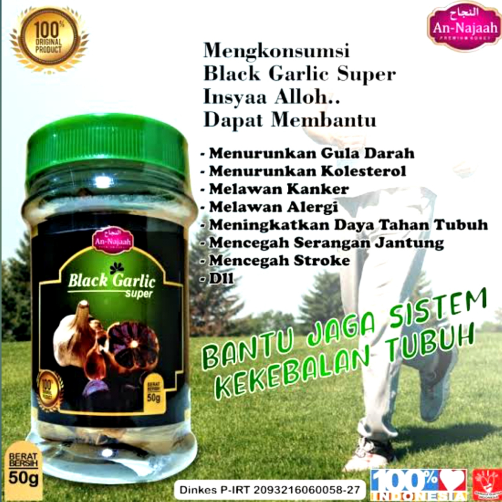 Jual BLACK GARLIC / BAWANG HITAM Super kating 50gr PREMIUM GARLIC SUPER | Shopee Indonesia