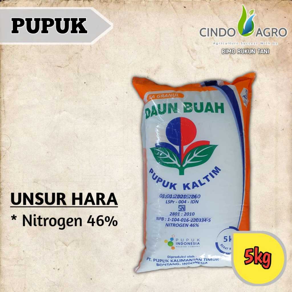 Jual Pupuk Urea Granul DAUN BUAH Urea Kaltim - 5kg | Shopee Indonesia