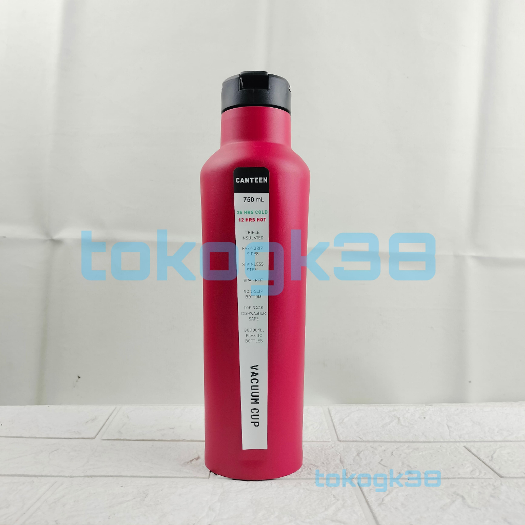Jual Tumbler (Termos) CANTEEN+ sedotan 750ml, Awet panas 12 jam, awet ...