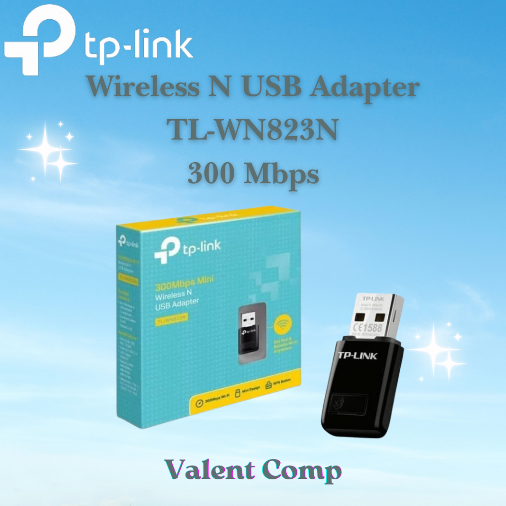 Jual TP Link TL WN823N 300Mbps Wireless TL WN 823 Tplink USB Adapter ...