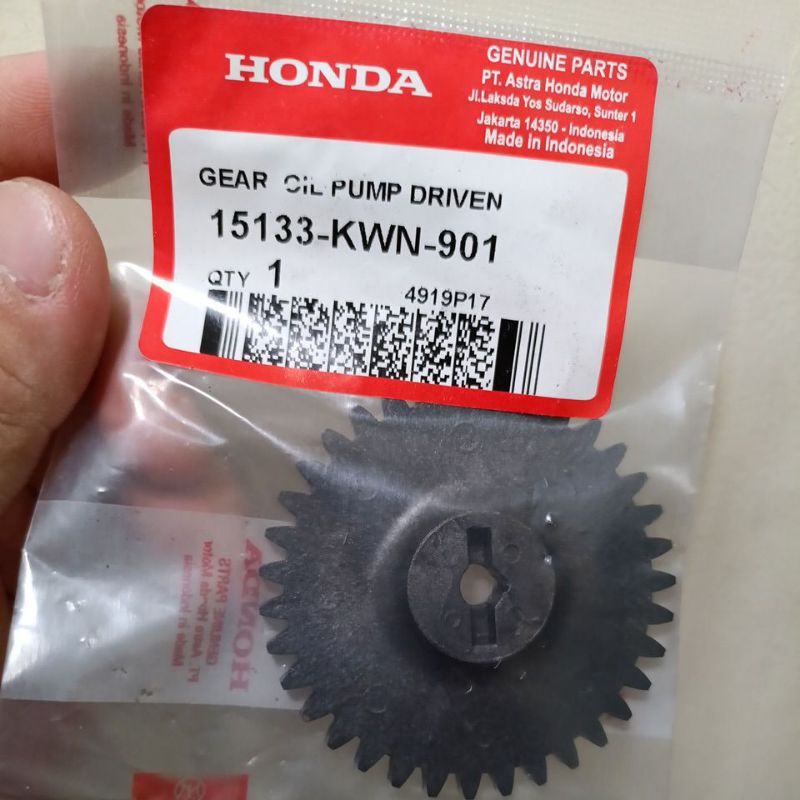 Jual 15133 KWN 901 gear oil pump driven GIGI POMPA OLI VARIO 125 150 PCX 150 ADV 150 original ...