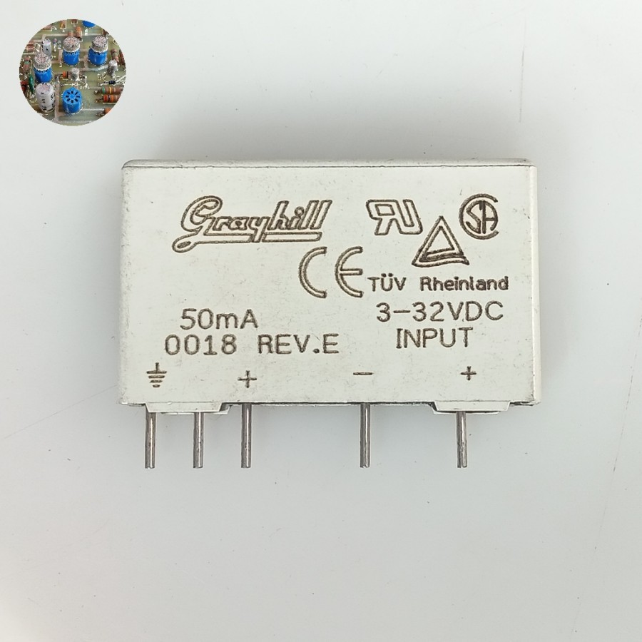 Jual Grayhill 70M-IDC5 SSR DC 10mA 6V / Mini Solid State Relay input 3 ...