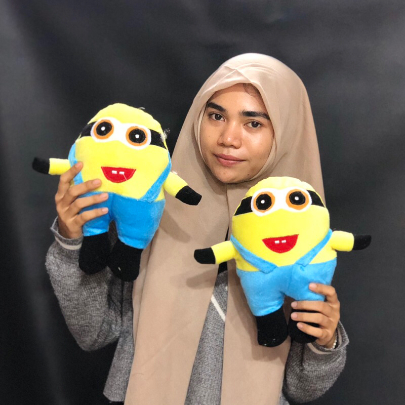 Jual Boneka Minion mini berdiri lucu boneka minions Ukuran mini SNI ...