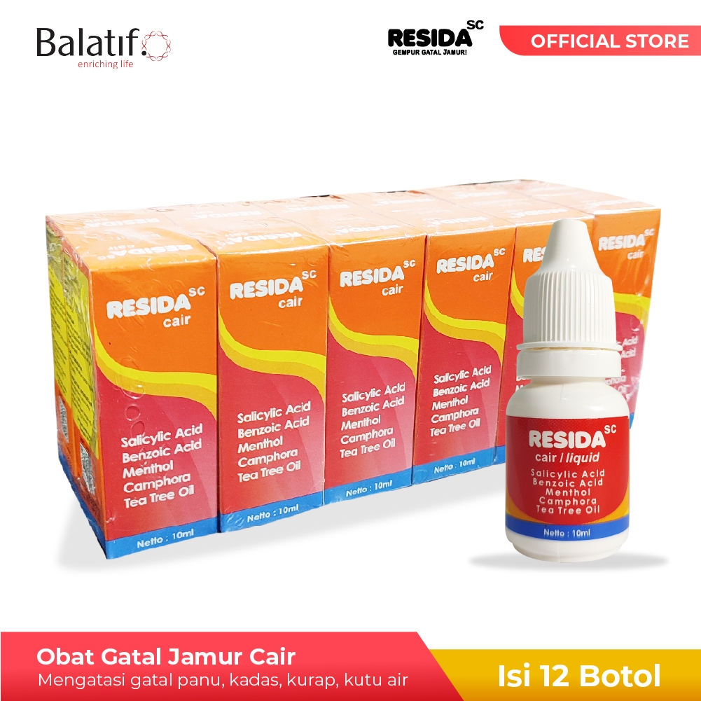 Jual RESIDA SC 12 PACK | Obat Gatal Kulit Obat Panu Obat Kadas Obat ...