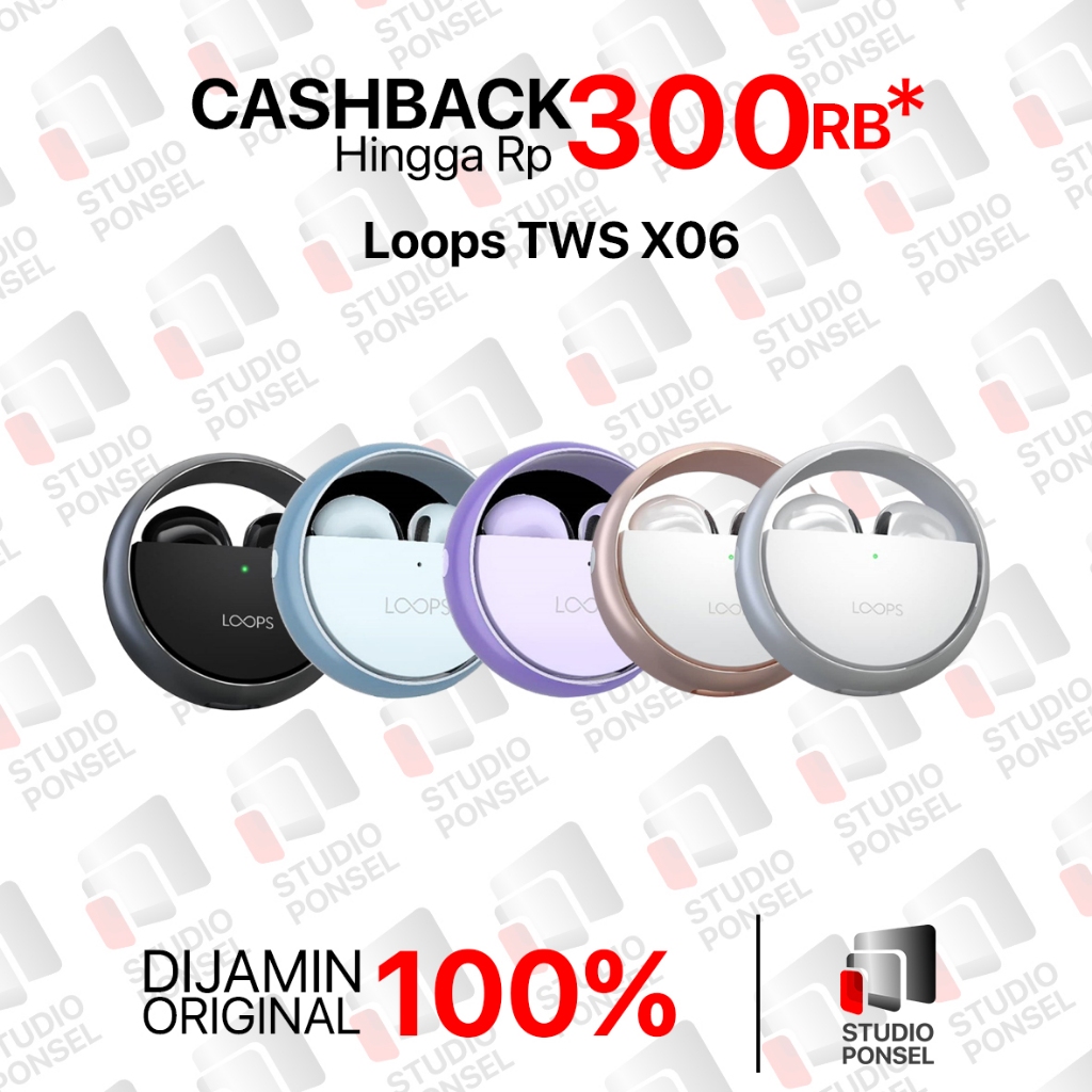 Jual Loops TWS Ring X06 Earphone Bluetooth Wireless Headset Garansi ...