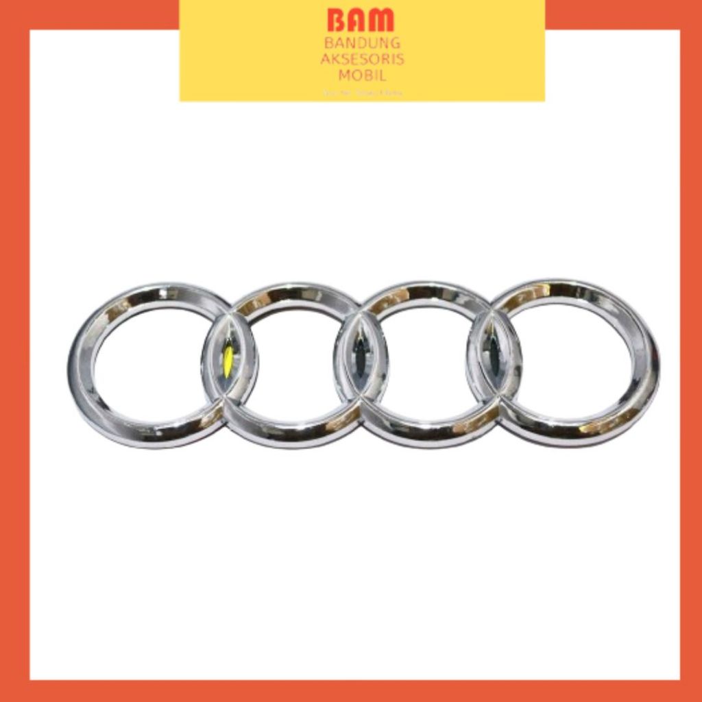 Jual Emblem Logo Mobil Audi Chrome | Shopee Indonesia