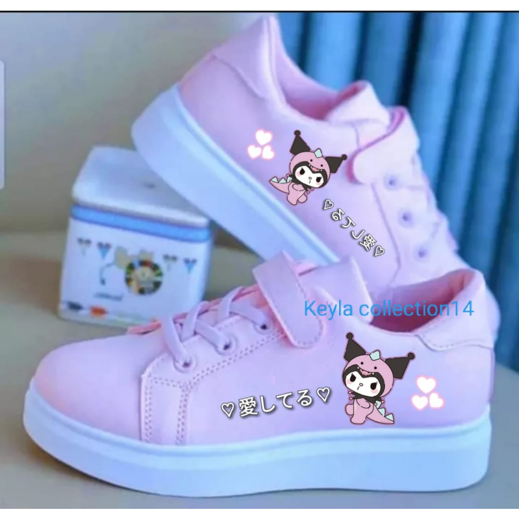 Jual Sepatu Sneakers Anak Perempuan Premium Yang Lagi Viral Motif ...