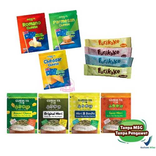 Jual 12+ GURIHYA GURIH-YA FURIKAKE SACHET NORI RUMPUT LAUT 5,5G ...