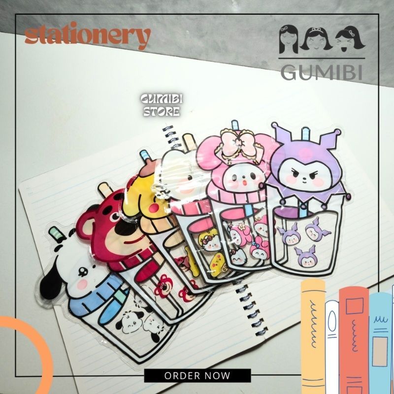 Jual POUCH MINUMAN SANRIO ZIPLOCK KEMASAN PLASIK ZIPPER SANRIO BENTUK ...