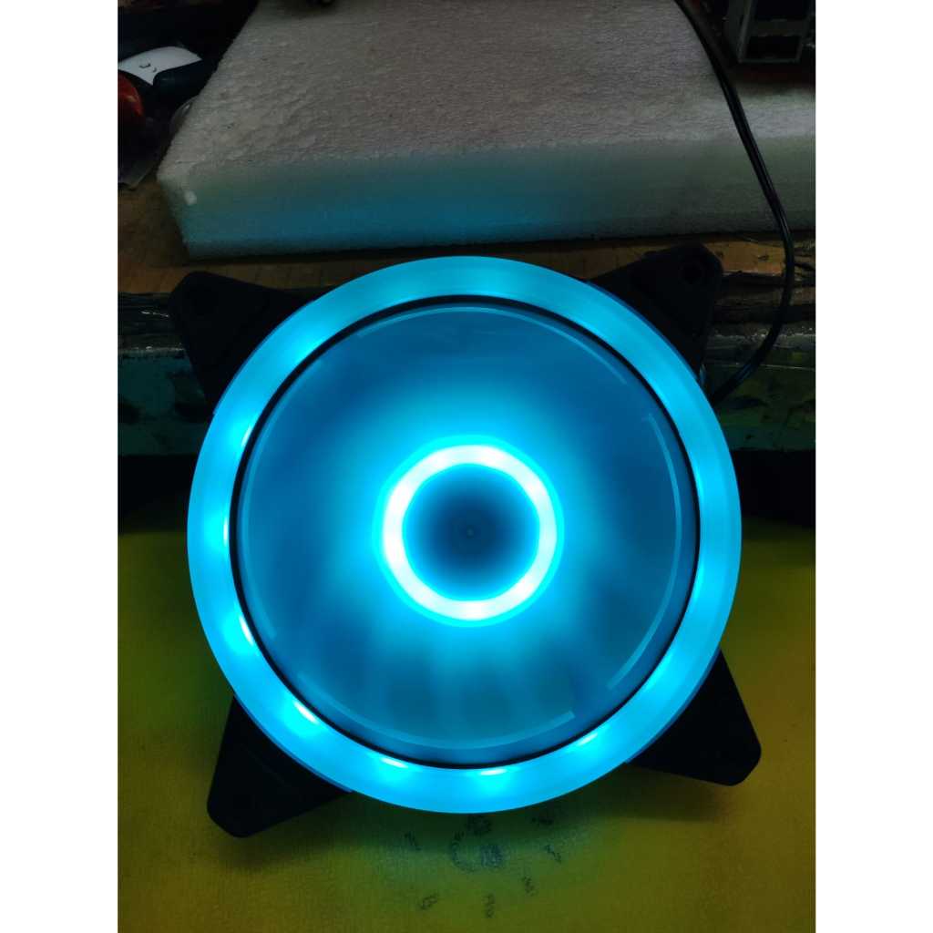 Jual FAN CASING BIRU MUDA FAN RGB 12CM FAN CASING 12CM FULL COLOR ...