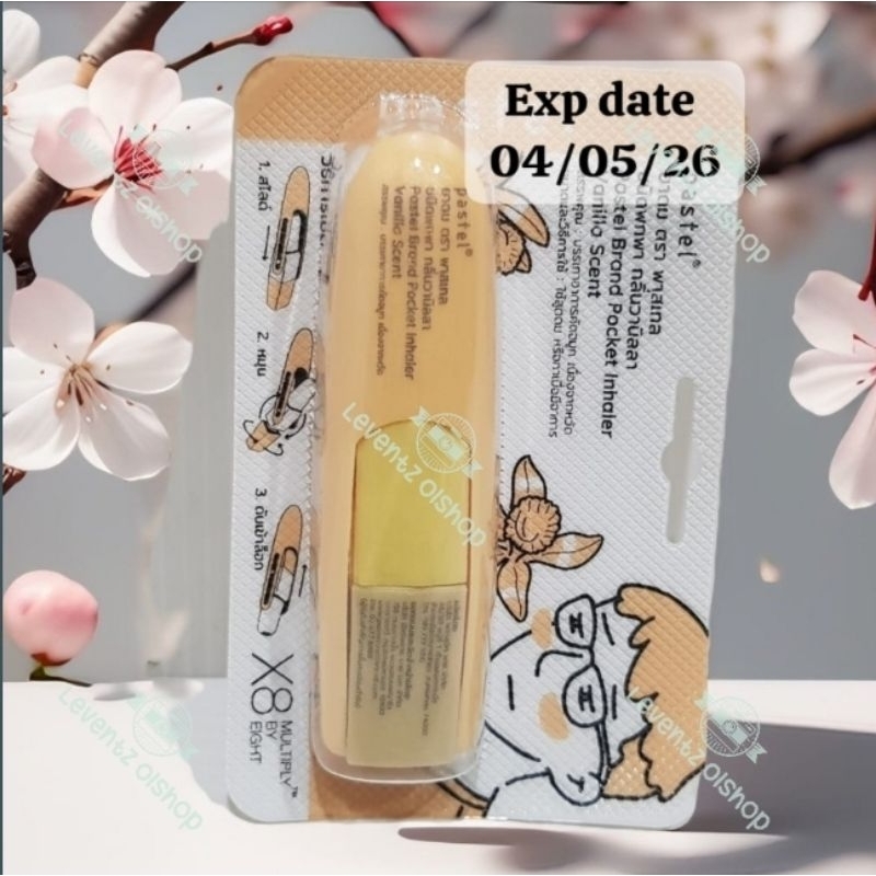 Jual Pastel Pocket Inhaler 2in1 Original Thailand BamBam Lisa BlackPink ...