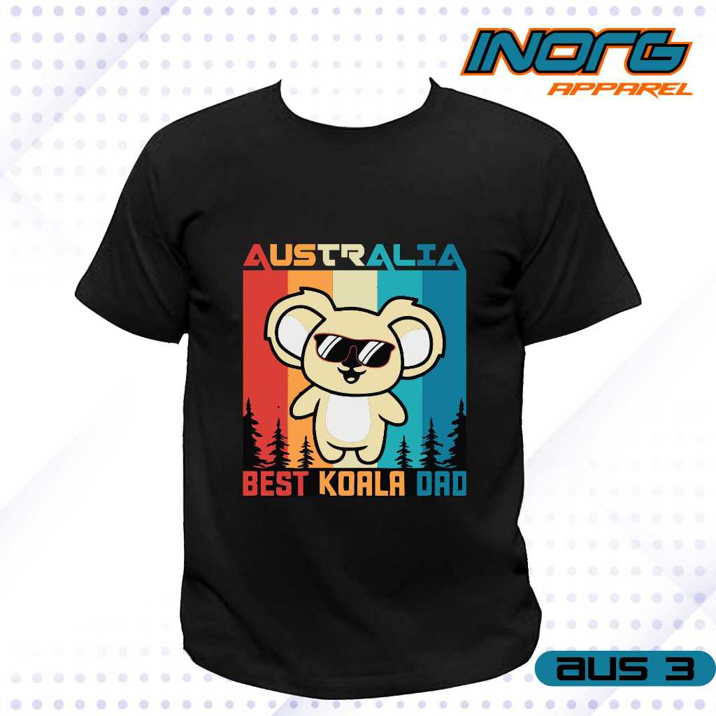 Jual kaos oleh oleh australia australi baju koala tshirt boomerang kaos ...