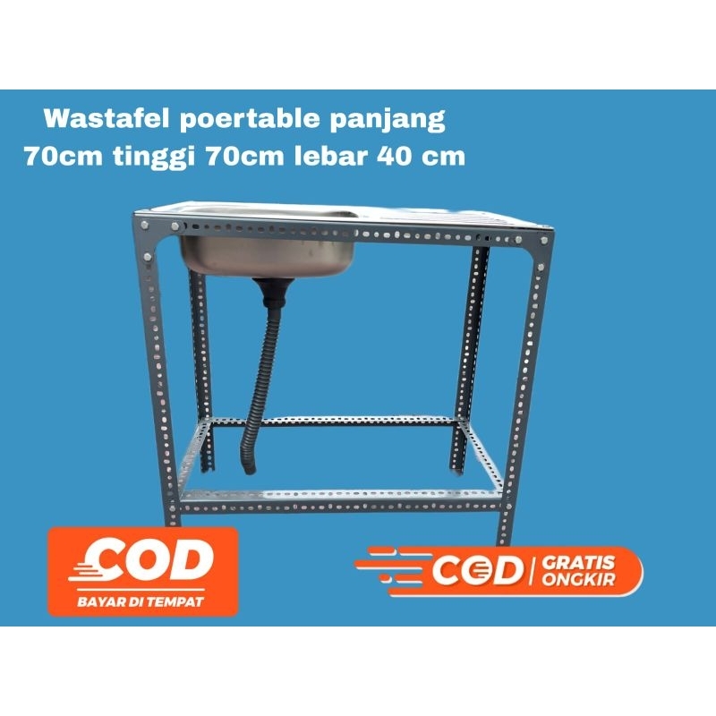 Jual bak cuci piring portable/wastafel portable/kitchensink | Shopee ...