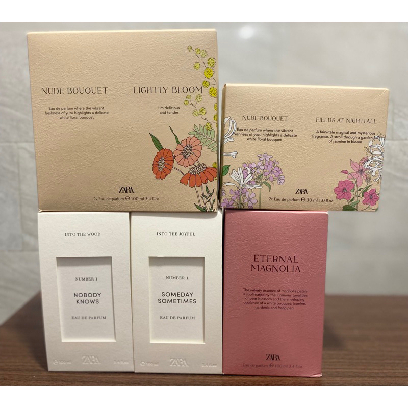 Jual (ORIGINAL STORE ZARA) ZARA Eau de Parfum/ Zara Nude Bouquet / Zara ...