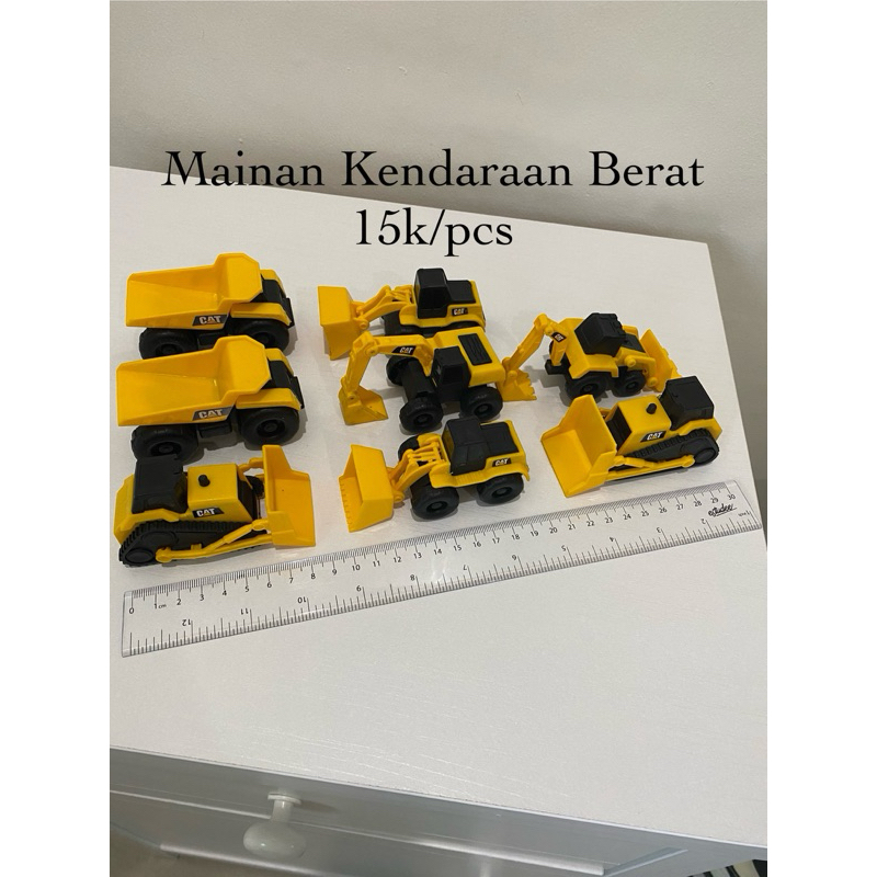 Jual PRELOVED MAINAN KONSTRUKSI CAT / CONSTRUCTION BULLDOZER BACKHOE ...