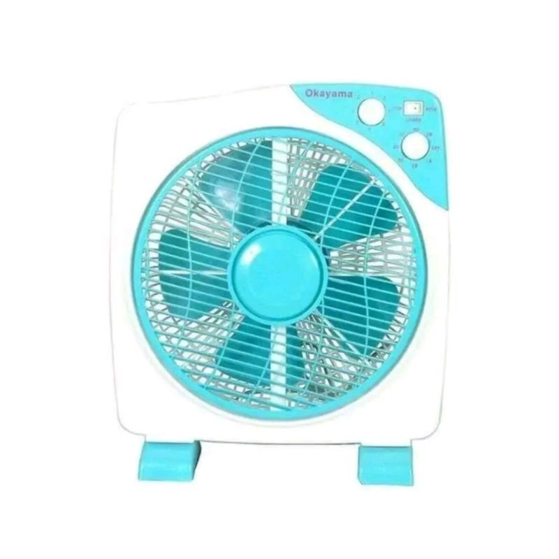 Jual Kipas angin kotak 12 inch OKAYAMA OK777 Kipas meja duduk Box fan ...