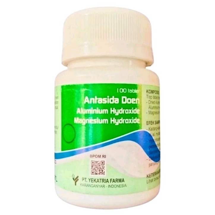Jual ANTASIDA DOEN (100's /Botol) - YEKATRIA FARMA | Obat Sakit Maag ...