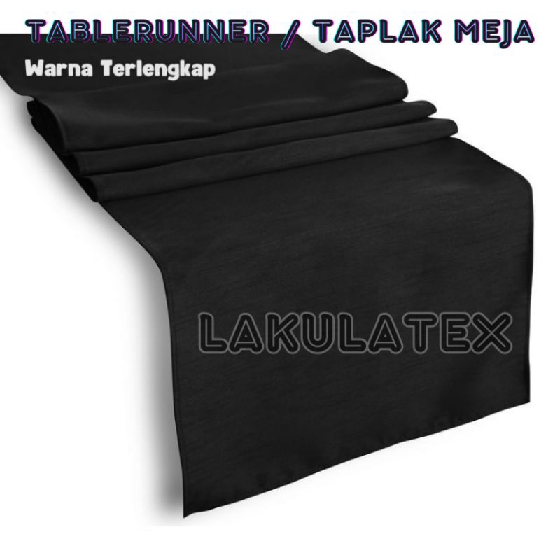 Jual Lakulatex - Taplak Meja Table Runner Bahan Suede Premium Warna ...