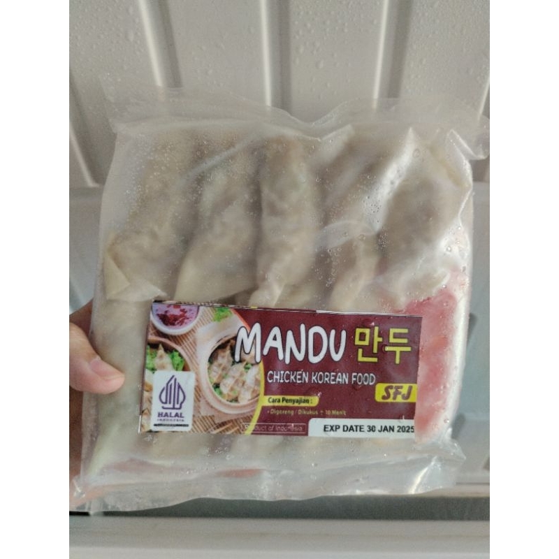 Jual Mandu Chicken Korea Food SFJ isi 10 | Shopee Indonesia