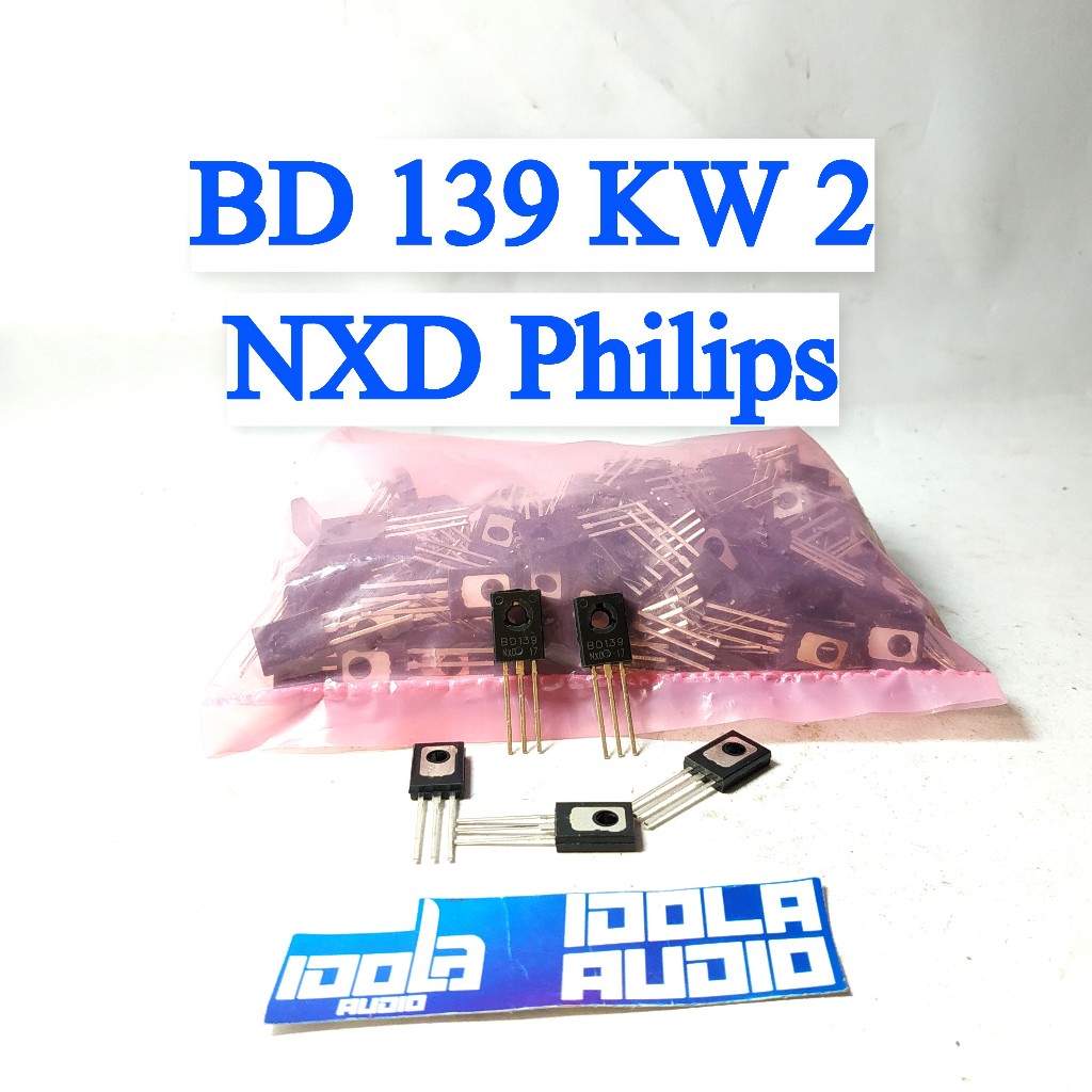 Jual Transistor BD 139 - BD 140 KW 2 NXD Philips | Transistor (TR ...
