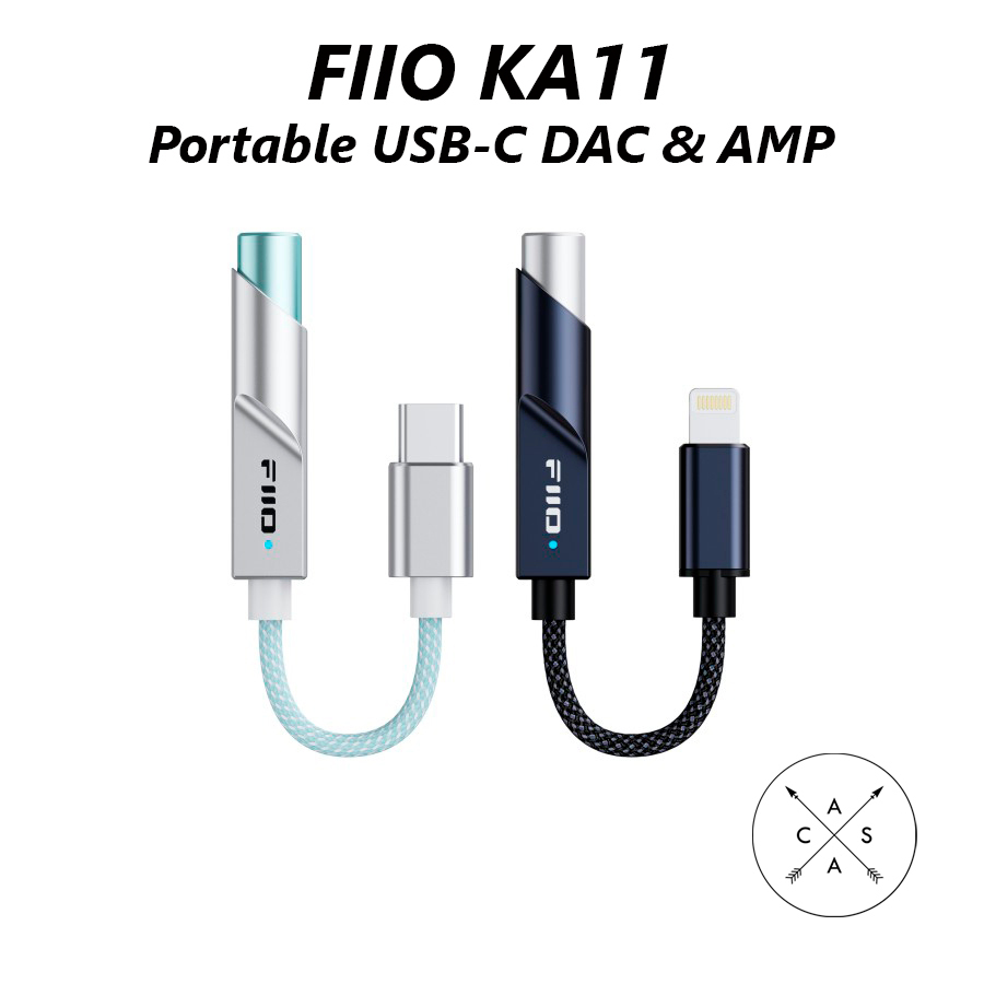 Jual Fiio KA11 USB-C / Lightning DAC & Headphone Amplifier Dongle ...