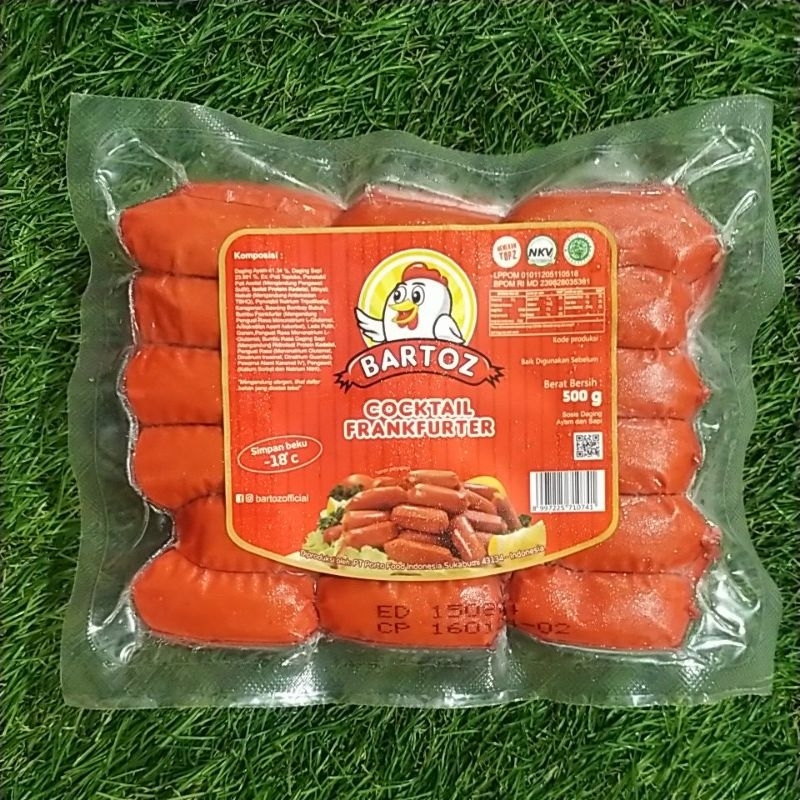 Jual Bartoz frankfurter cocktail merah 500gr | Shopee Indonesia