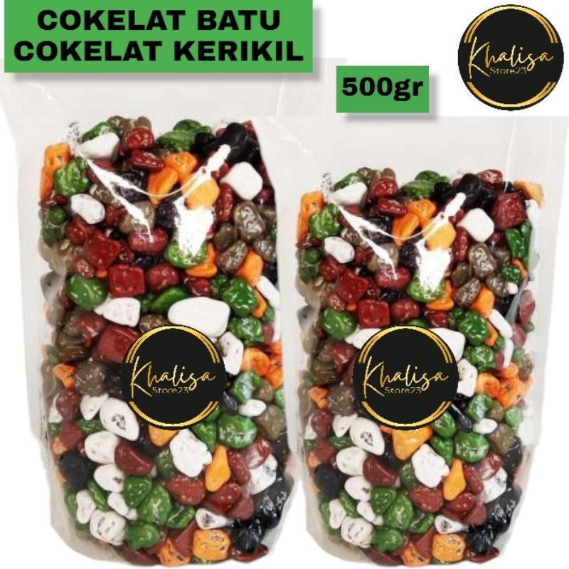 Jual Cokelat batu /Coklet batu krikil 500gr /coklat turki | Shopee ...