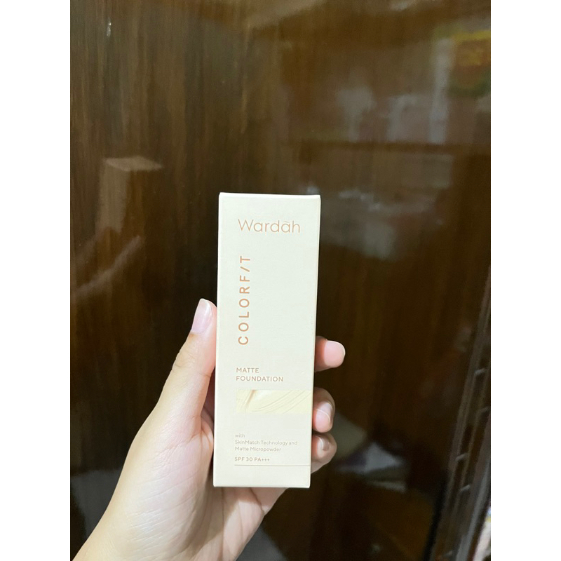 Jual WARDAH COLORFIT VELVET MATTE FOUNDATION 32N | Shopee Indonesia
