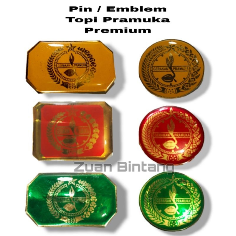 Jual PIN EMBLEM TANDA TOPI PRAMUKA SIAGA PENGGALANG PENEGAK PREMIUM ...