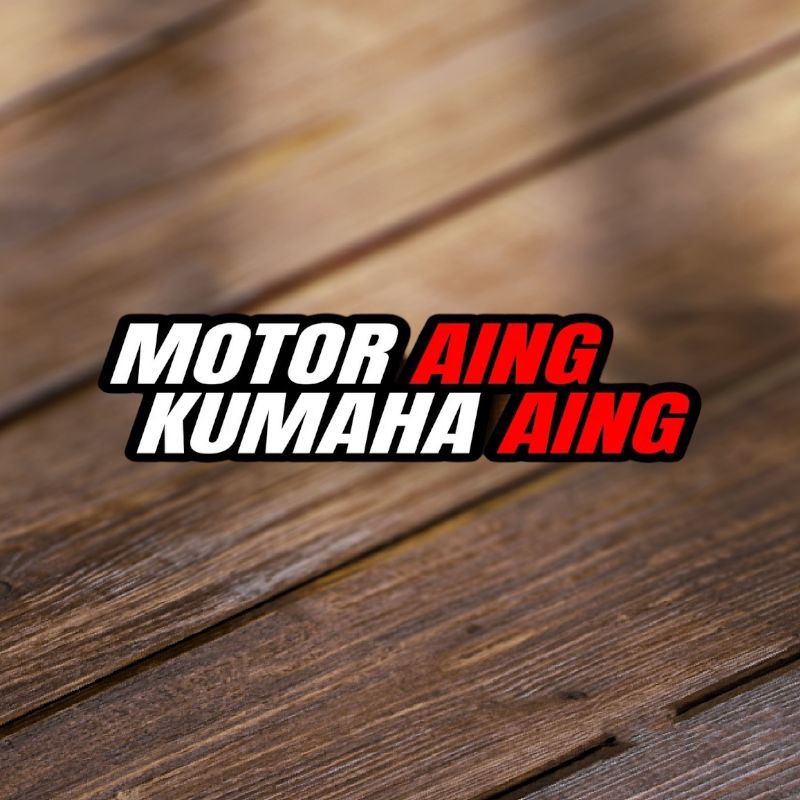 Jual stiker cutting logo timbul kumaha aing | Shopee Indonesia