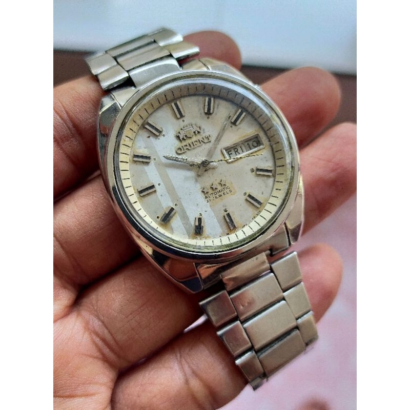Jual Jam Tangan Orient Triple Star Automatic Japan Vintage Full ...
