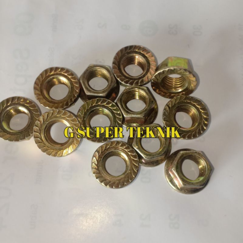 Jual Mur/Nut M10 baut 14 Kuningan Eceran Murah dan Berkualitas | Shopee ...