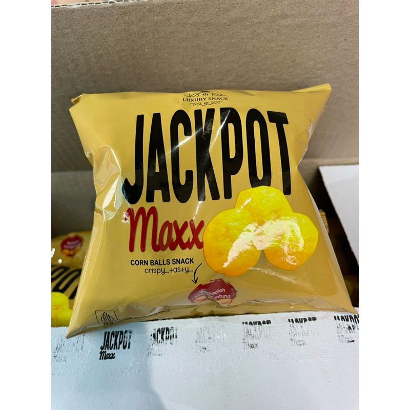 Jual lontong12 JACKPOT max maxx snack chiki ciki berhadiah BILA ...