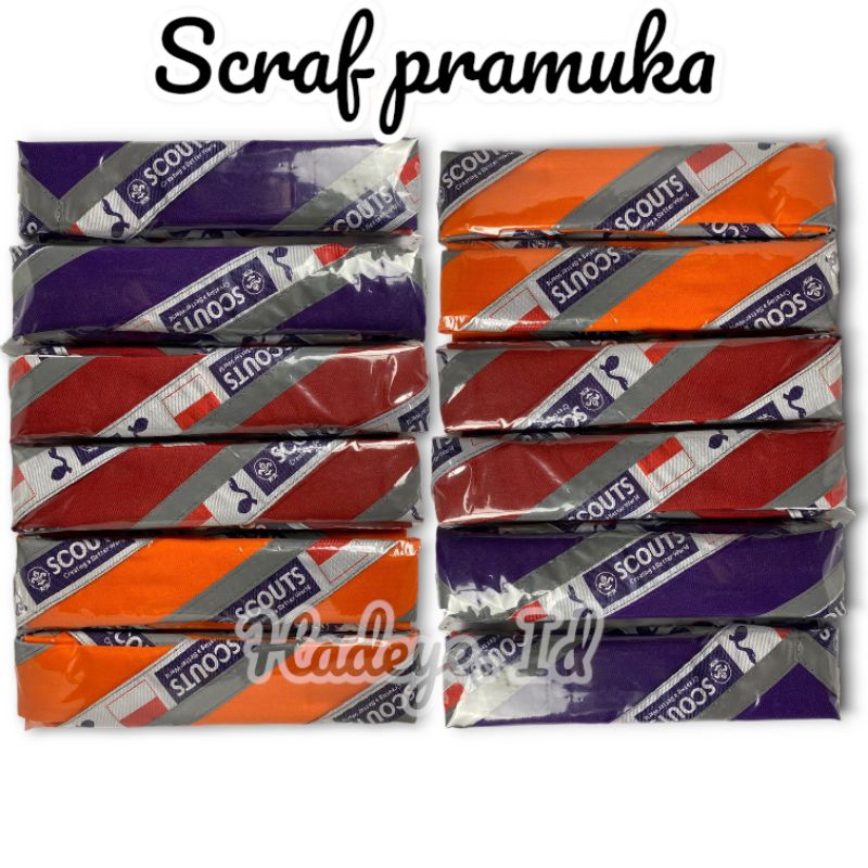 Jual SCRAF PRAMUKA MENYALA / SYAL PRAMUKA / ATRIBUT PRAMUKA / SCRAF ...