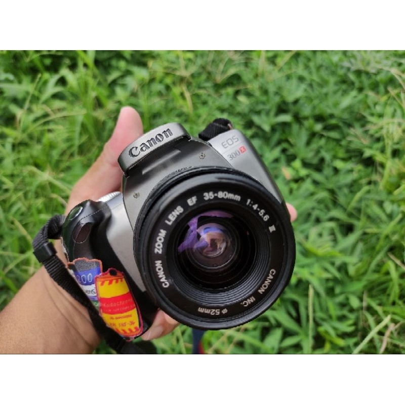 Jual Kamera Analog SLR Canon EOS 300X / EOS Rebel T2 + Canon EF 35-80mm ...