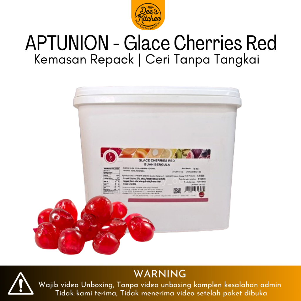 Jual Cherry Merah tanpa tangkai 100 & 250 gr ( Repack ) | Shopee Indonesia