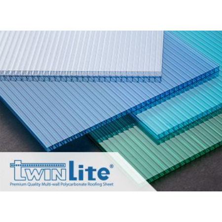 Jual Twinlite atap Polycarbonate berkualitas uk 2,1 m x 11,8 m (1 roll ...