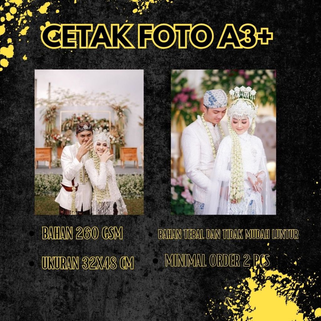 Jual CETAK FOTO A3+ POSTER (32X48 Cm) | Shopee Indonesia