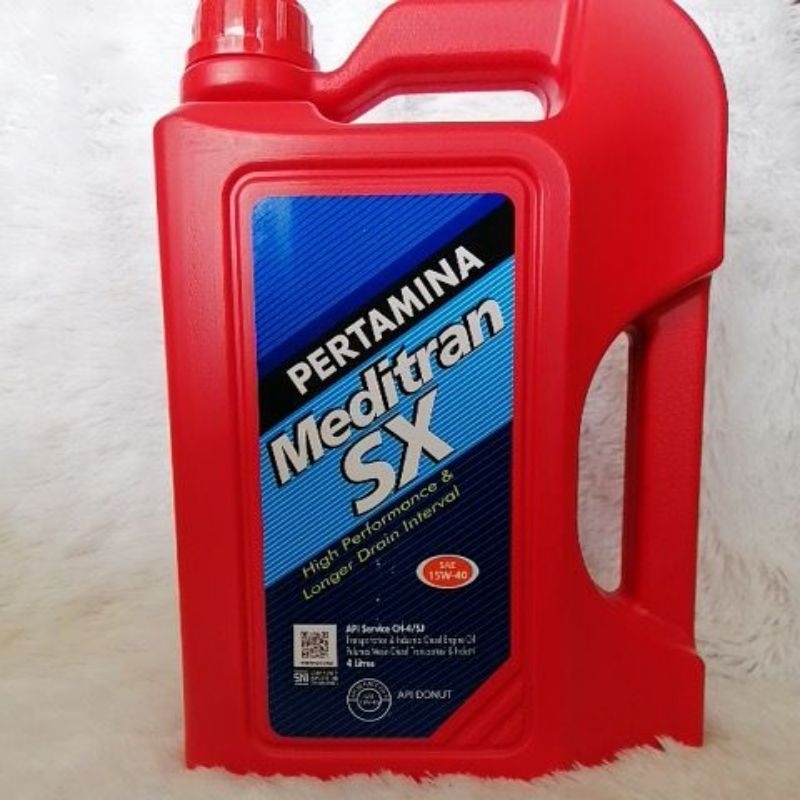 Jual Oli Mesin Diesel Meditran SX 15W-40 4 liter | Shopee Indonesia