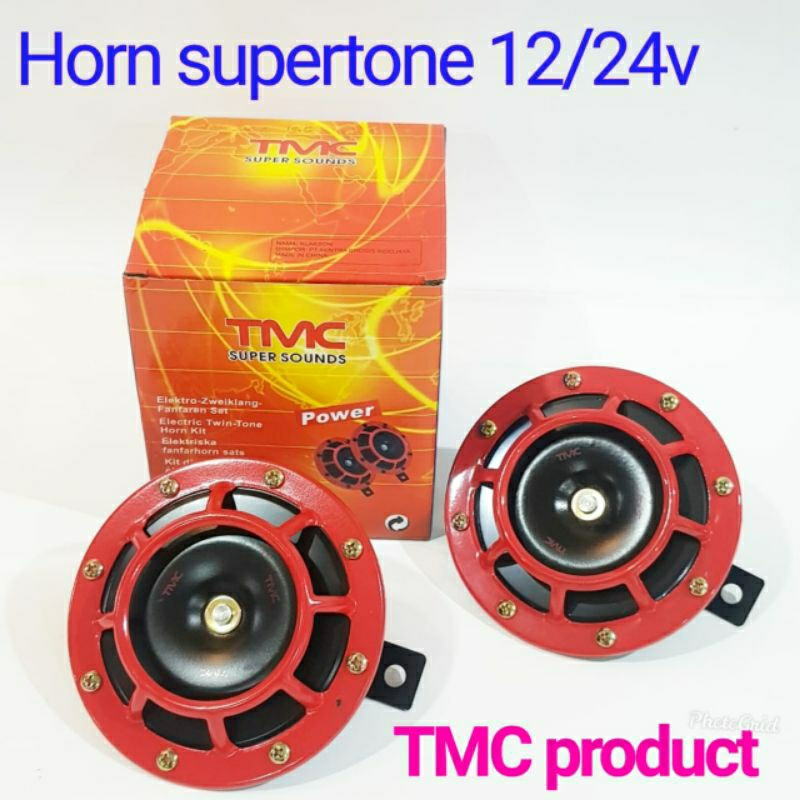 Jual Klakson Supertone 12-24V TMC Super Sounds isi 2pcs | Shopee Indonesia